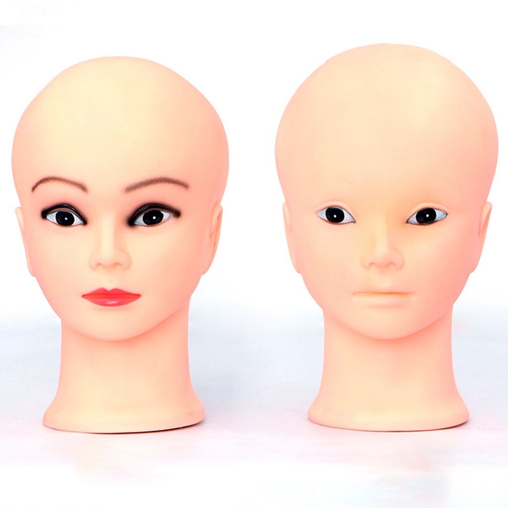 [laed] Professional Female Mannequin Head for Makeup Practice Bald ...