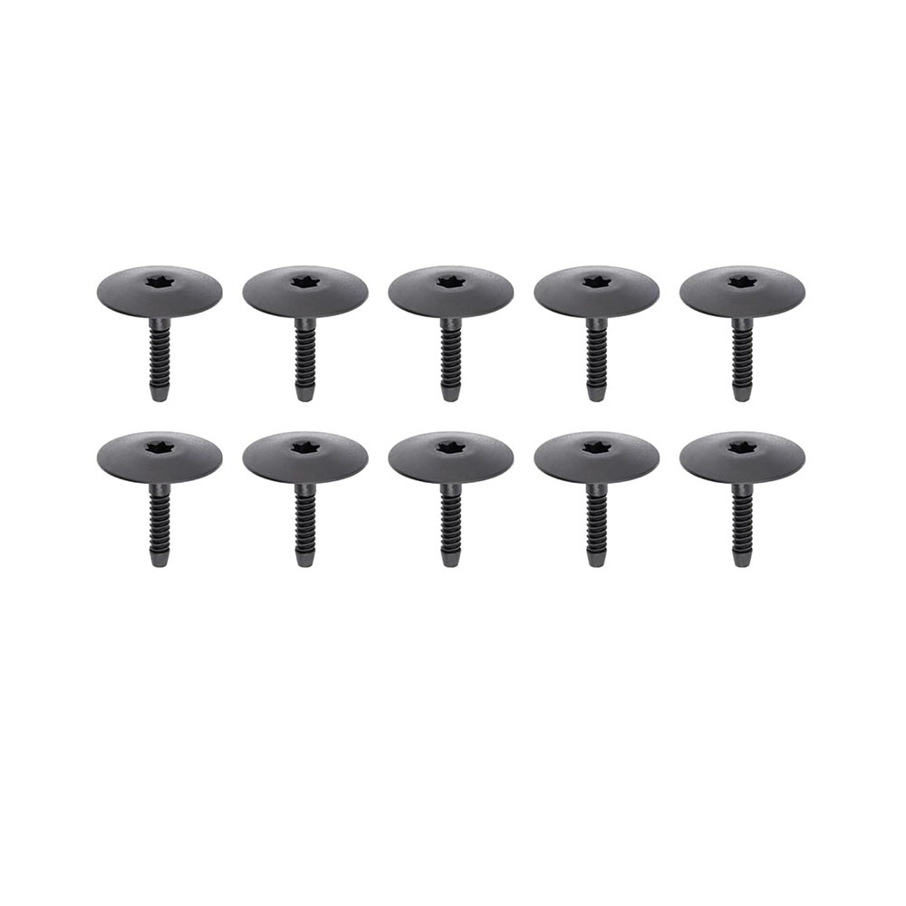 10PCS Car Side Skirt Trim Moulding Fastener Clips 07147296886 For BMW 3 ...