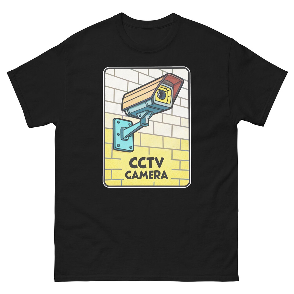CCTV Camera Nightclub Bar Nightlife Party T-Shirt | Shopee Philippines