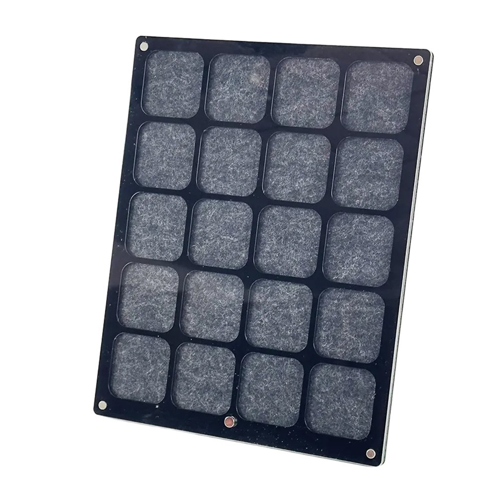 Acrylic badge display box: used for storing and displaying badges and ...