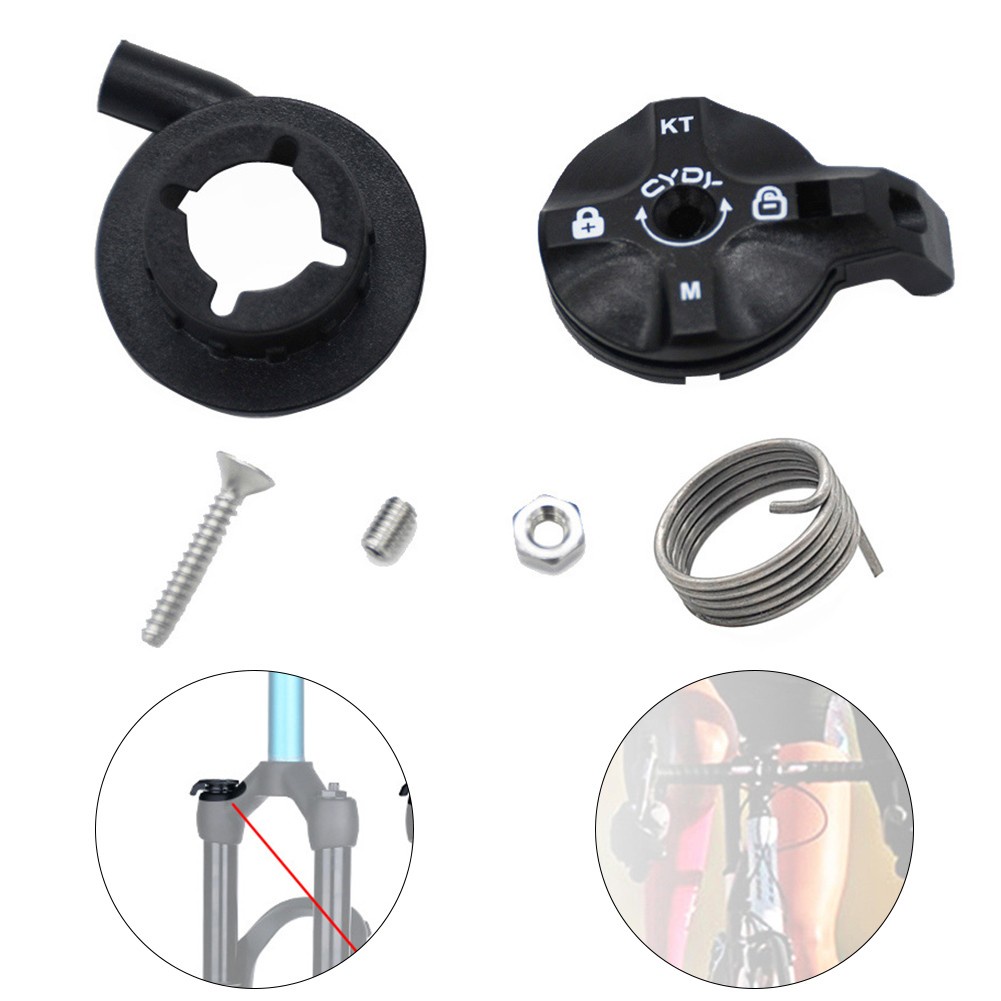 [COD]-Bike Fork Lock Out Remote Switch Modification Kit for Manitou M30 ...