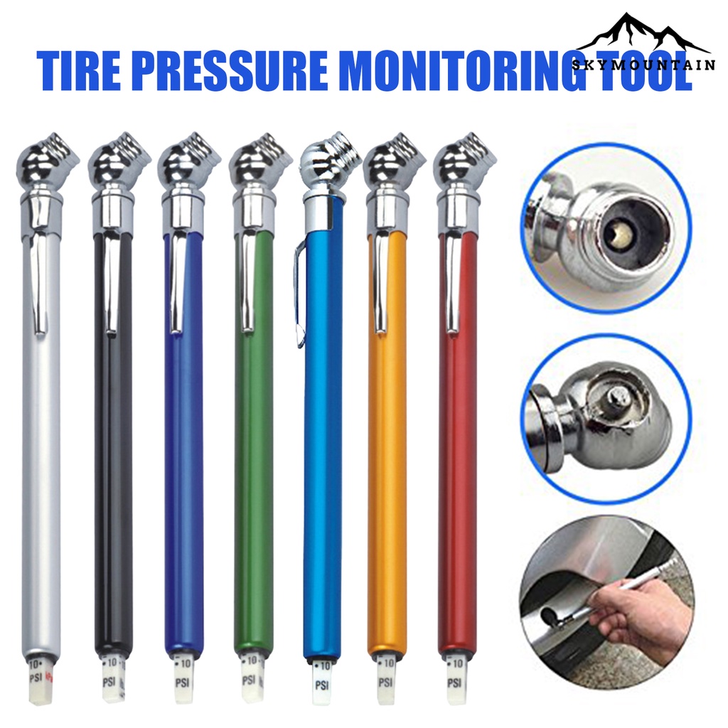 SKYMOUNTAIN Car Tire Pressure Gauge with Tread Depth Gauge Deflator ...