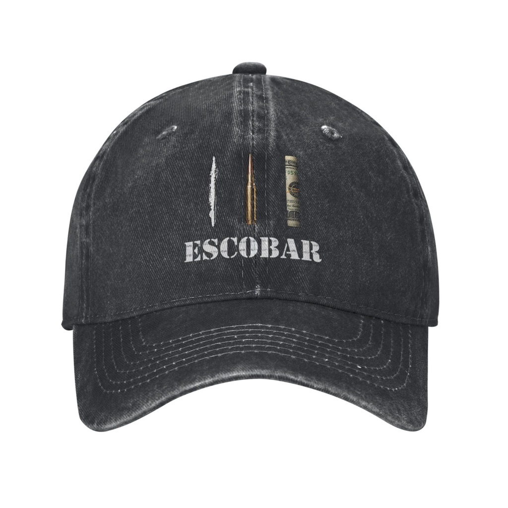 Escobar Pablo Escobar Unique Adjustable Denim Hat That Fits Every Head ...