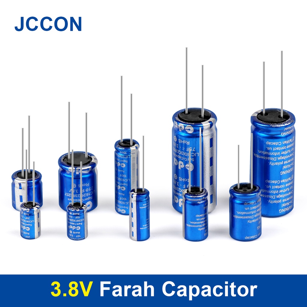 3.8V Farah Capacitor Taiwan CDA 10F/40F/100F/120F/250F/500F/750F ...