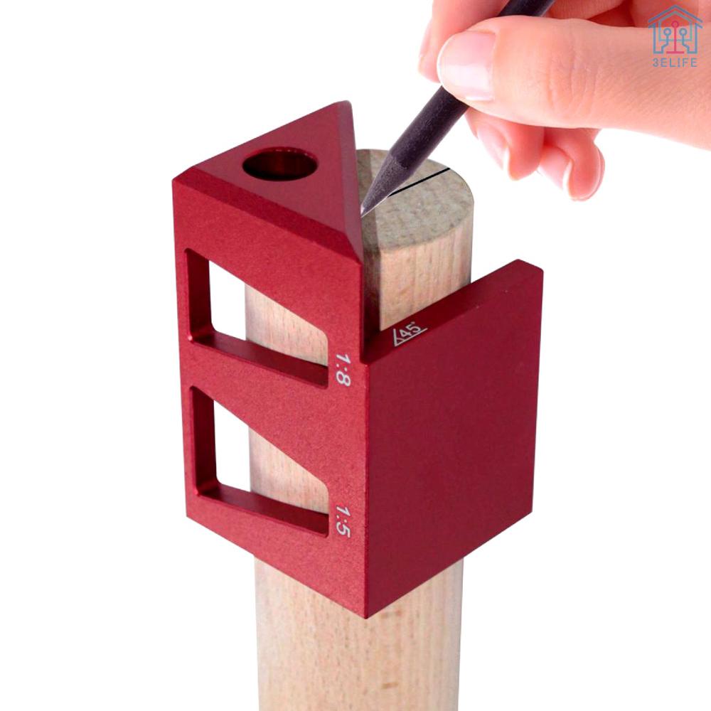 Woodworking Measuring Ruler 3D Multi-Angle Aluminum Alloy Square ...
