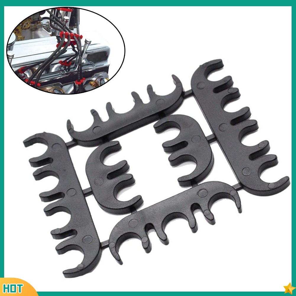 【WELV】 Ignition Wire Divider Separator Clip Ht Holders Clamp Spacers ...