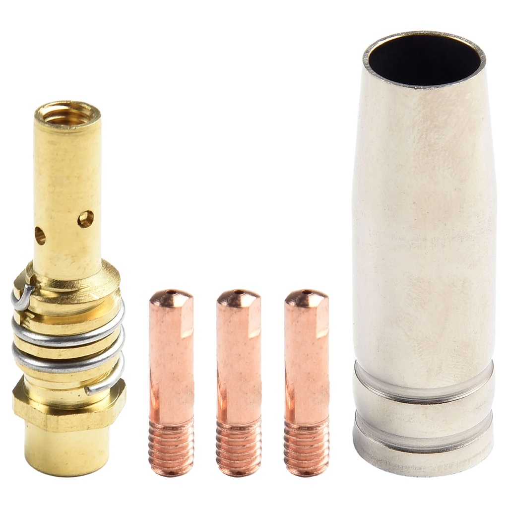 [COD]-Mig Contact Tip Consumables 5PCS MIG Welding MB15 15AK Contact ...