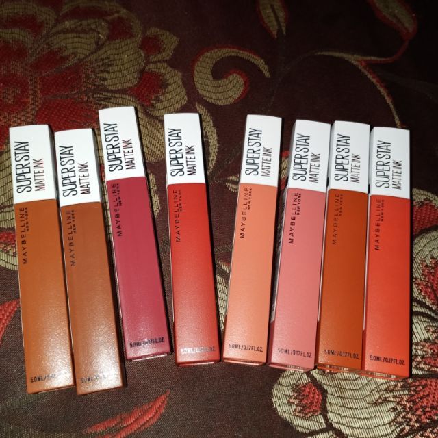 Maybelline+U;SuperStay=eI?Matte%o_Ink:P%Liquid:H:Lipstick | Shopee ...