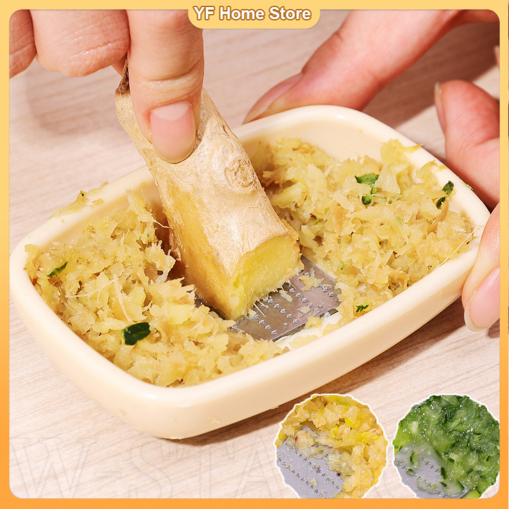 New Garlic Puree Ginger Grinder Garlic Manual Masher Grinder Mincer ...