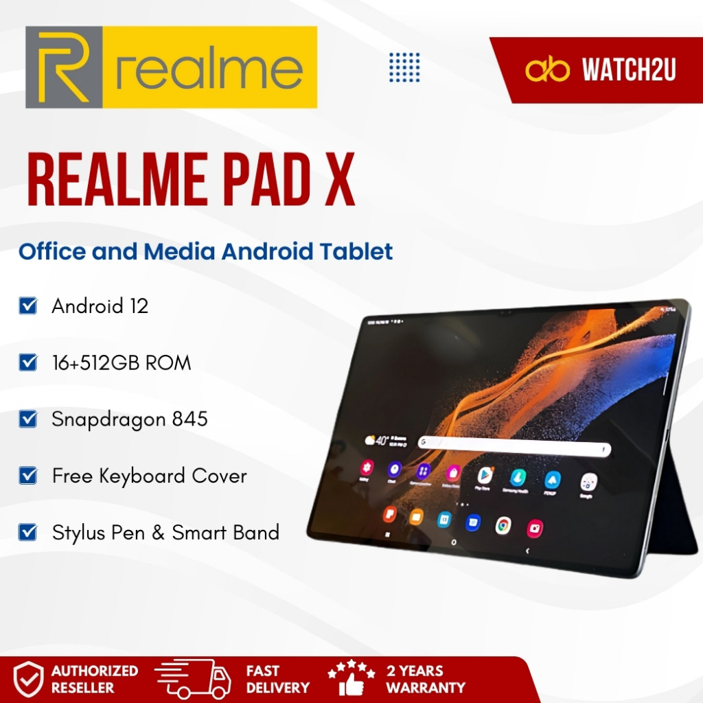 Realme&kTablets]ZO`10.5inch |16+512GB |Dual SIM 4G WITH PEN |Android 12 ...