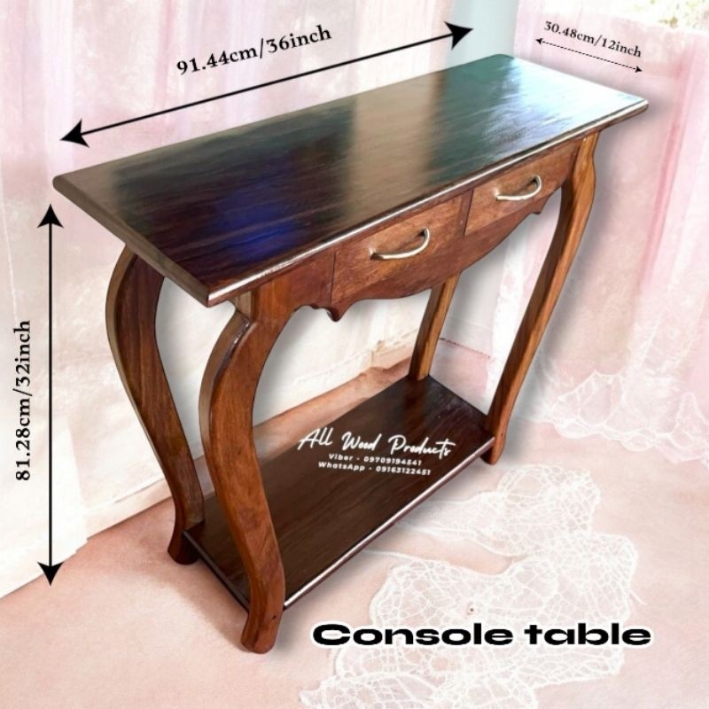 Console,R+tables~AZ=solid quality L-91.44cm x W-30.48cm,Fr,x'g/H-81 ...