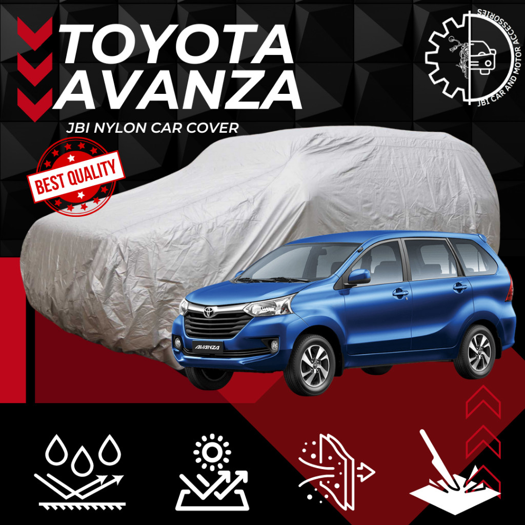 Toyota Avanza High Quality Car Cover (Random Color for Taffeta Fabric ...