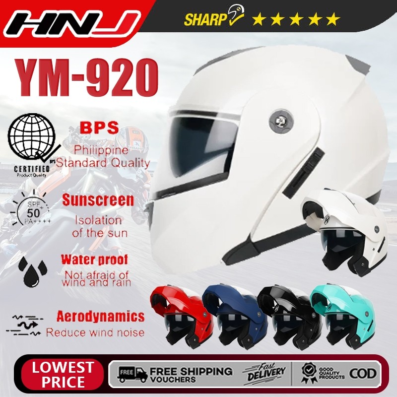 HNJ!bYM920#d;Modular Helmet Motorcycle Dual Visor Helmet Full Face For ...