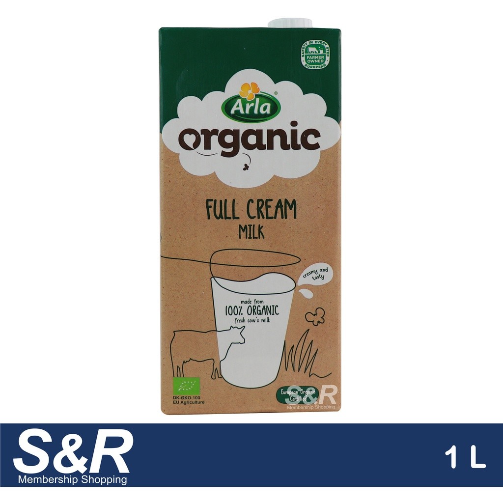 Arla Organic Full Cream Milk 1L | Shopee Philippines