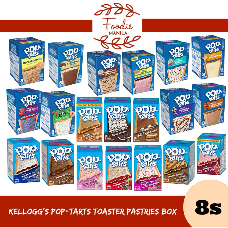 Kellogg'sm]Pop-Tarts{RC[Toaster Pastries 8s!i[[Foodie,w[Manila ...