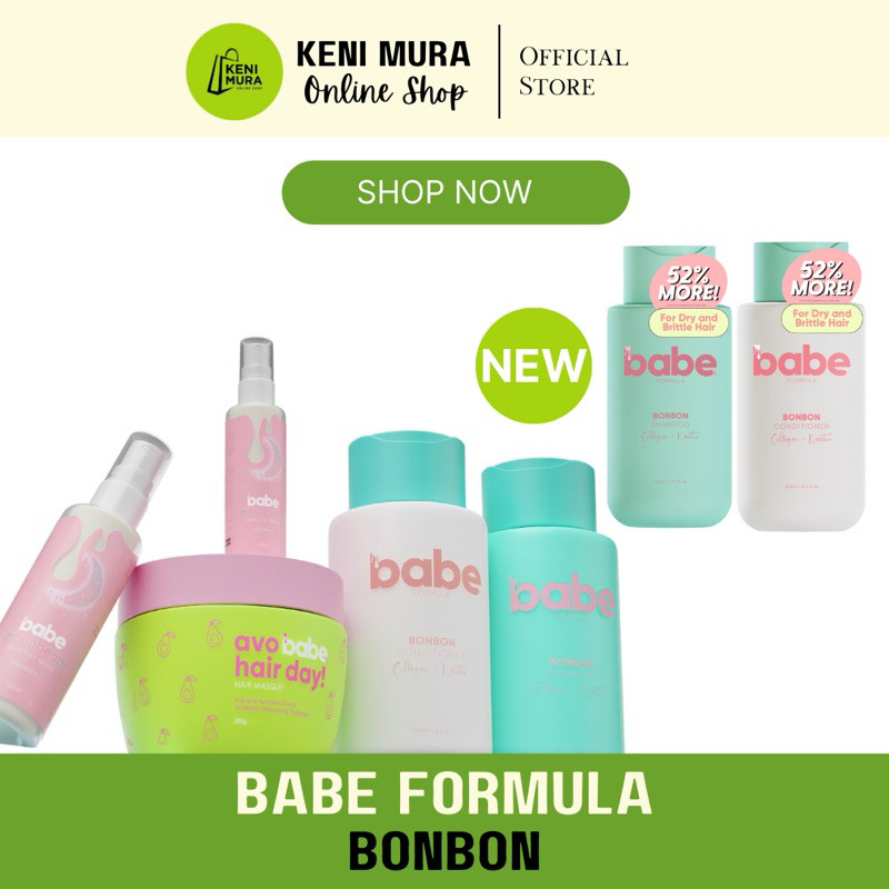 BABE Formula BONBON Shampoo and Conditioner | Shopee Philippines