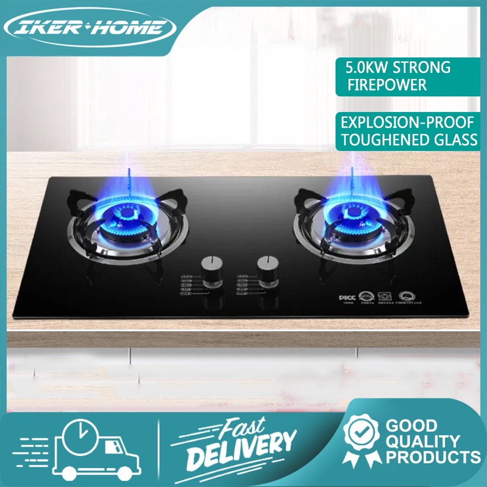 IKER household embedded dual purpose gas stove downwind igniter 2 ...