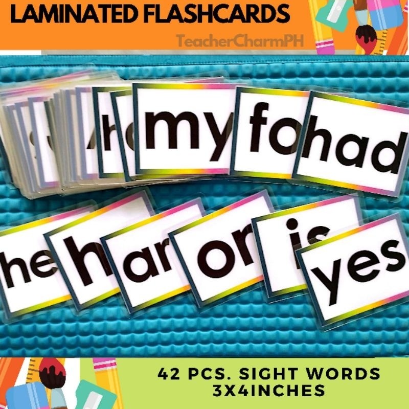 Laminated/SJ%Educational%Tg`Flashcards/q/SIGHT?sc'WORDS | Shopee ...