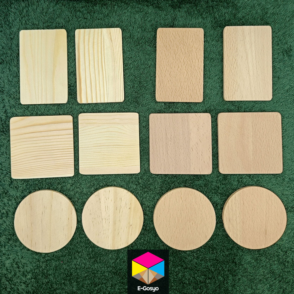 50 pcs 7cm & ATM Size Pinewood/Beechwood Blank Craft for Ref Magnet ...