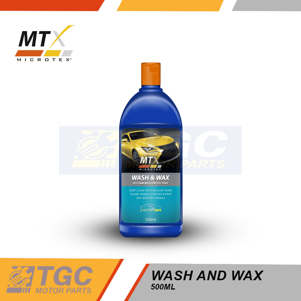 MTX Microtex Wash & Wax 500ml MA-SW500 ( 1 PC ) | Shopee Philippines