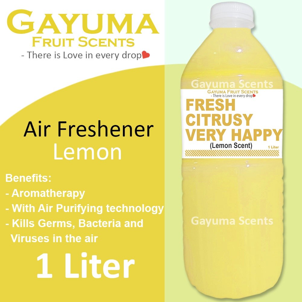 Gayuma LEMON 1 Liter Premium Hotel Scents for Humidifier Diffuser ...