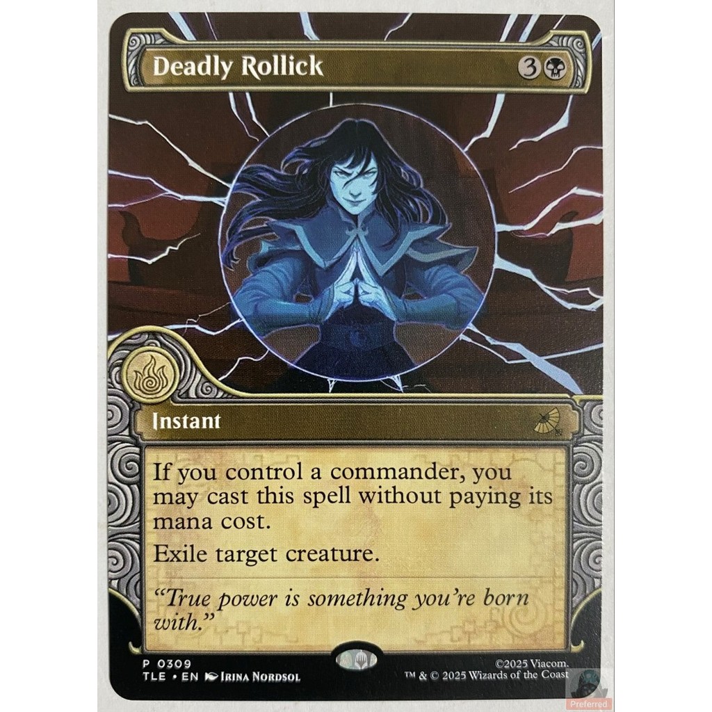 Pr0xy Card - Deadly Rollick (Showcase) | Avatar: The Last Airbender ...