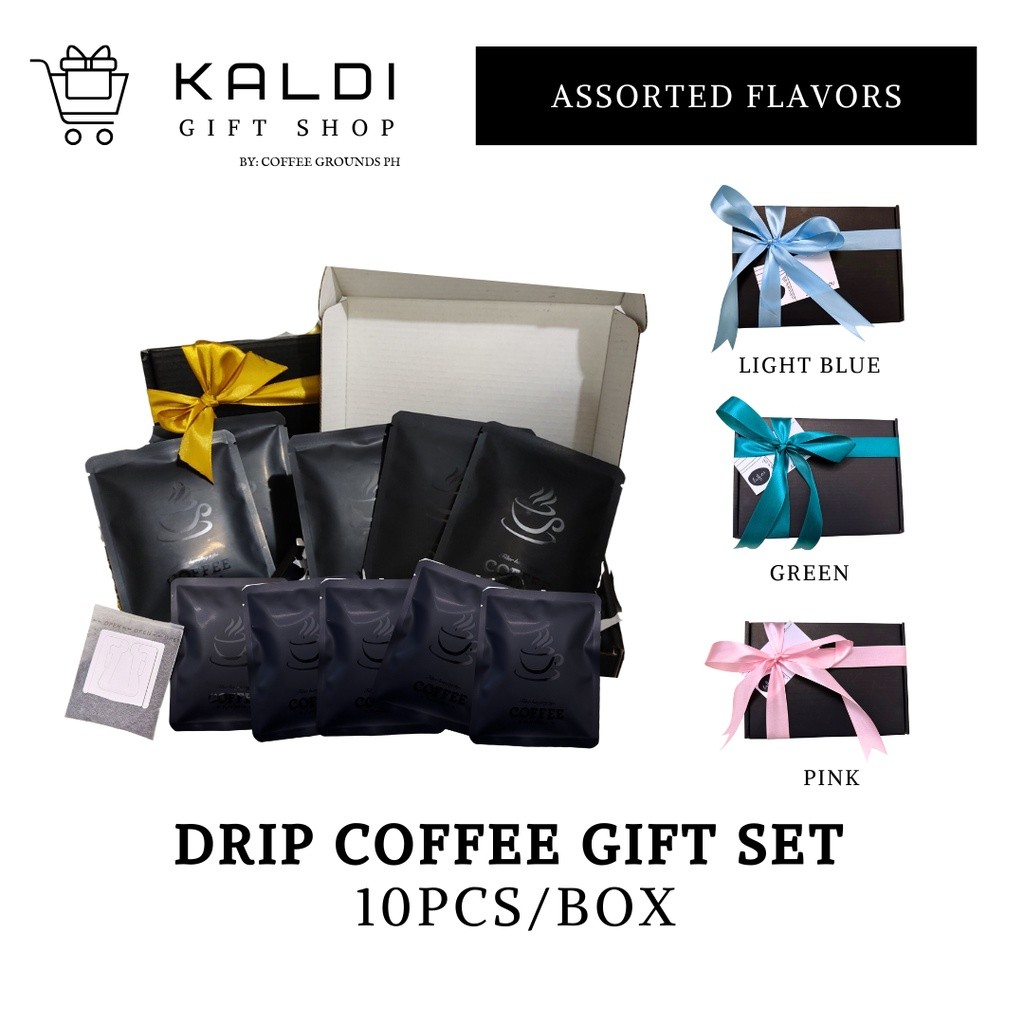 Premium Drip Coffee Set in a Box (10pcs/box) - Assorted Coffee Gifts ...