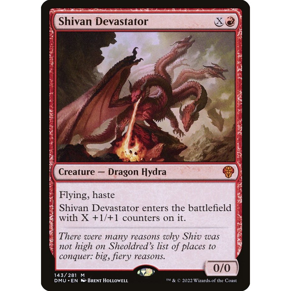 Shivan Devastator Magic the Gathering Card [MTG] | Shopee Philippines
