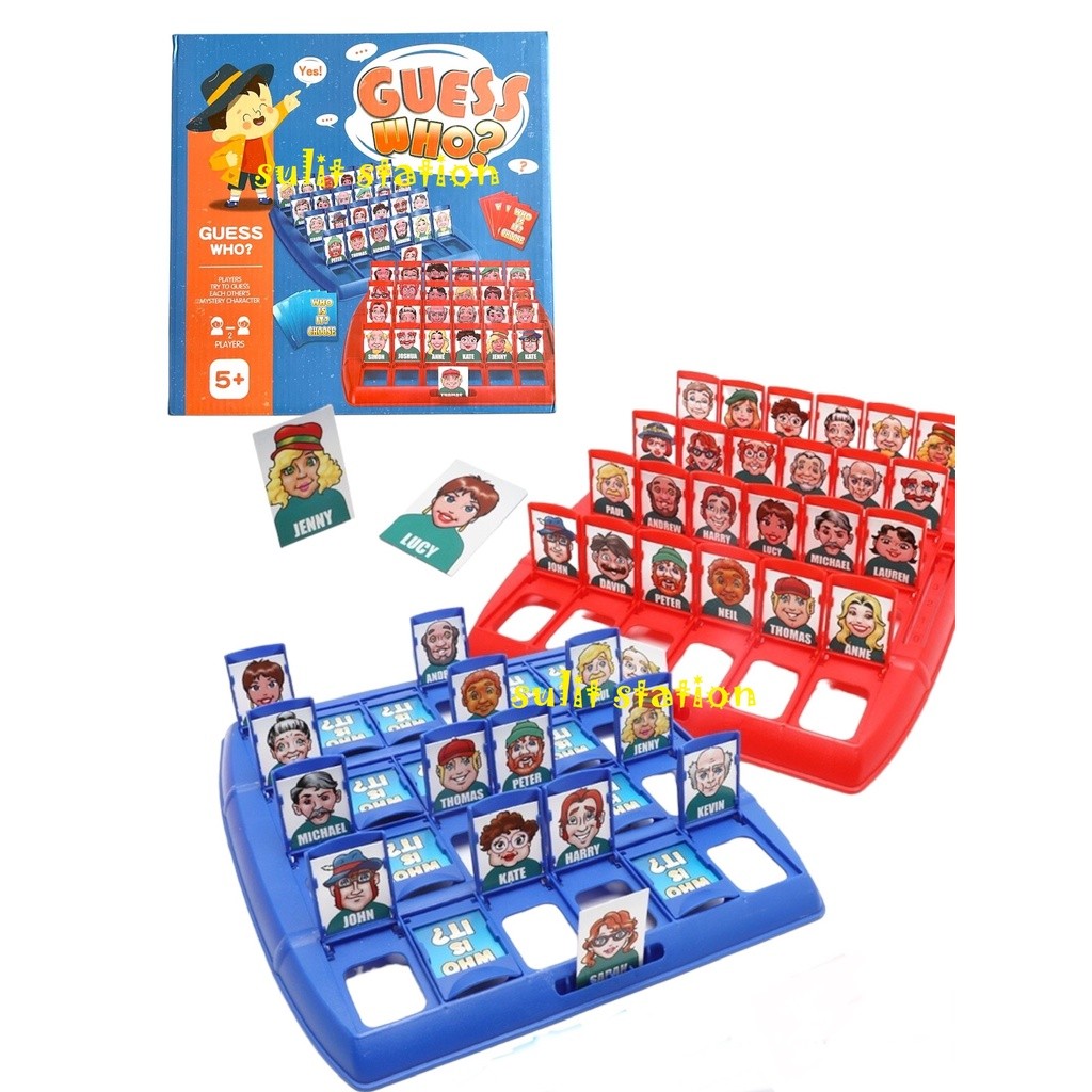 GUESS WHAT WHERE WHO EDUCATIONAL GAME hedbanz LEARNIG GUESSING board ...