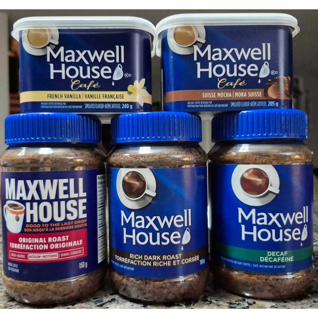 NEW and ORIGINAL - Maxwell House Instant Coffee 150g ( Original Roast ...