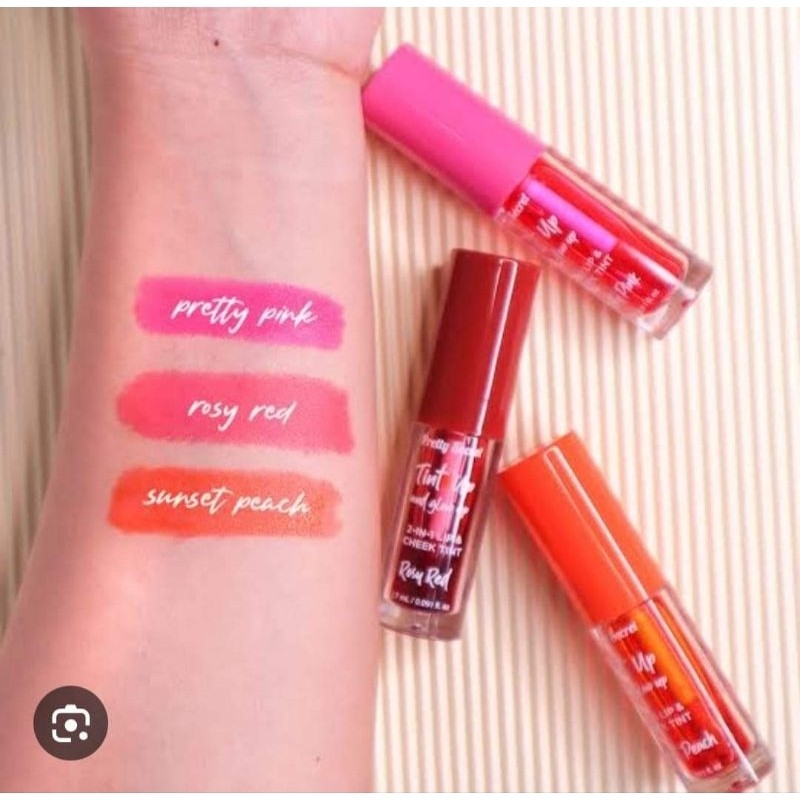 pretty secret dreamy stain 2in1 lip and cheek tint raspberry rum ...