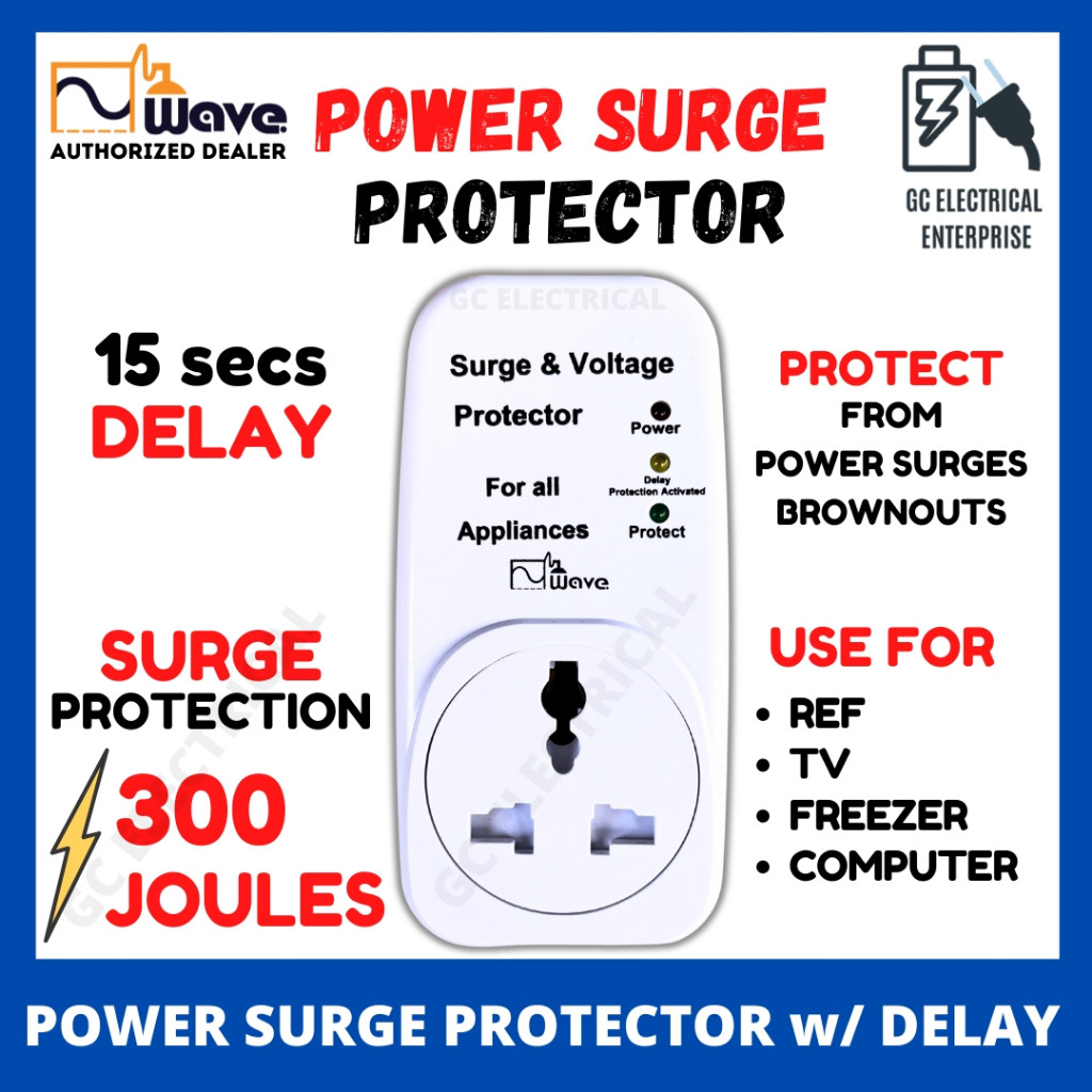 Wave Power On Delay , Voltage Surge Protector / Power Surge Protector ...