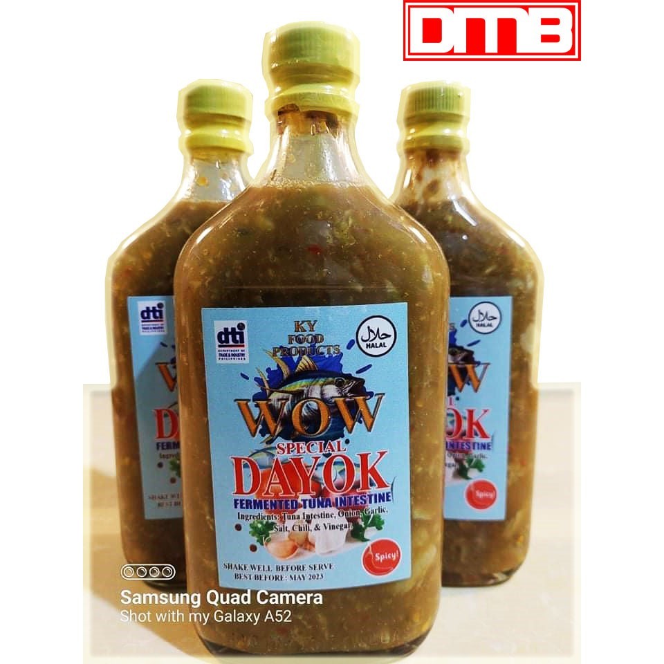 WOW SPECIAL DAYOK FERMENTED TUNA INTESTINE 375ml SPICY | Shopee Philippines