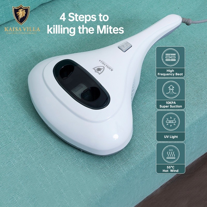 Kaisa Villa bed vacuum cleaner handheld dust mite vacuum cleaner UV ...