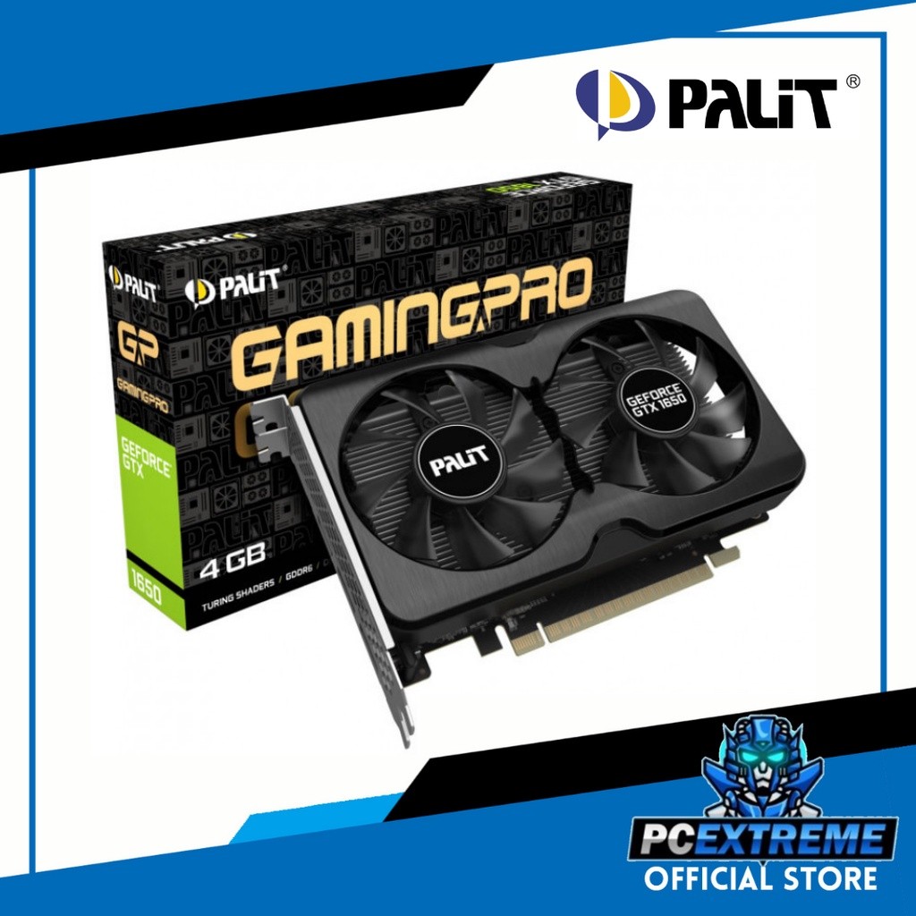 Palit GeForce GTX 1650 Gaming Pro Dual Video Graphics Card | Shopee ...