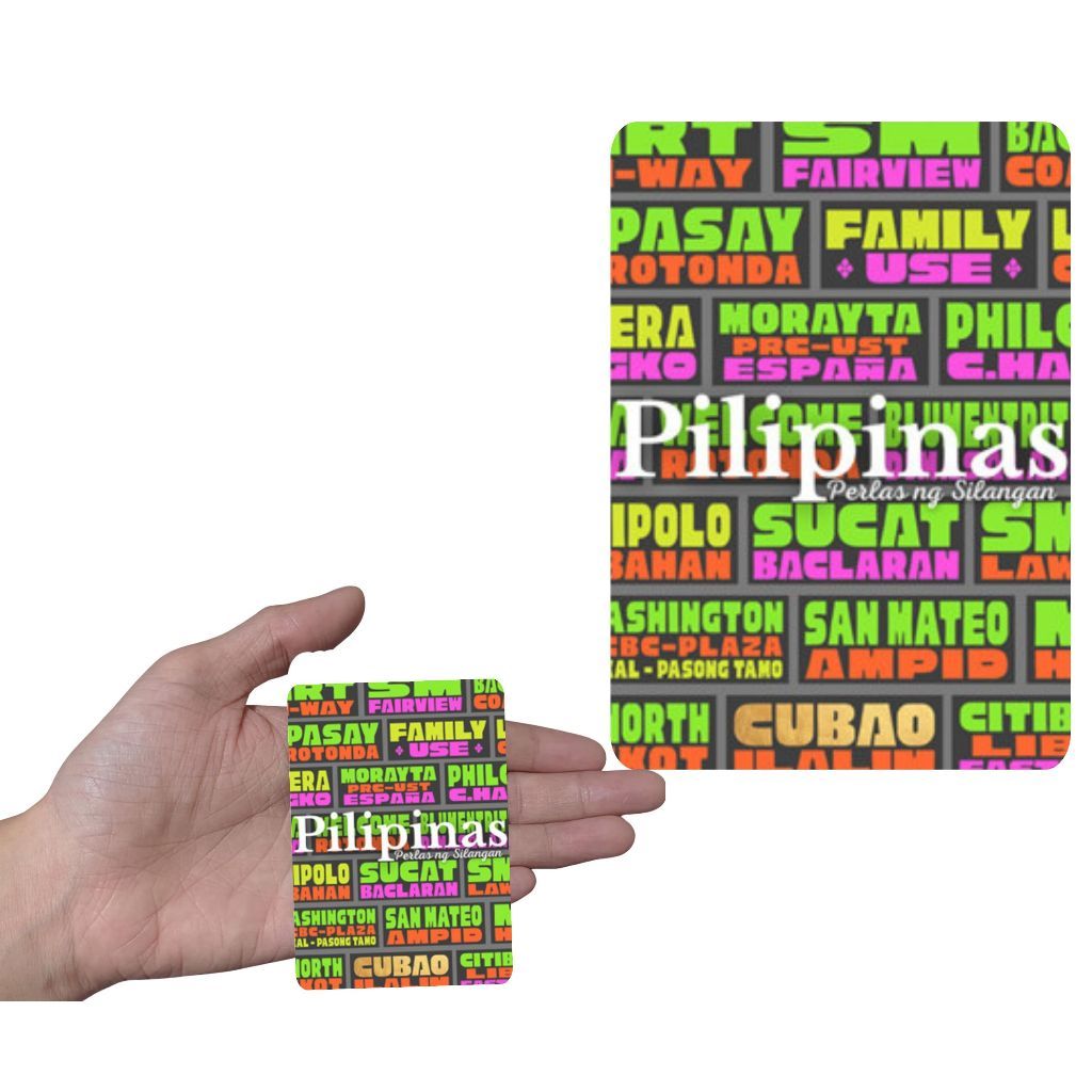 Philippines Tourist Spot Design Rubber Ref Magnet Souvenir (Jeepney ...