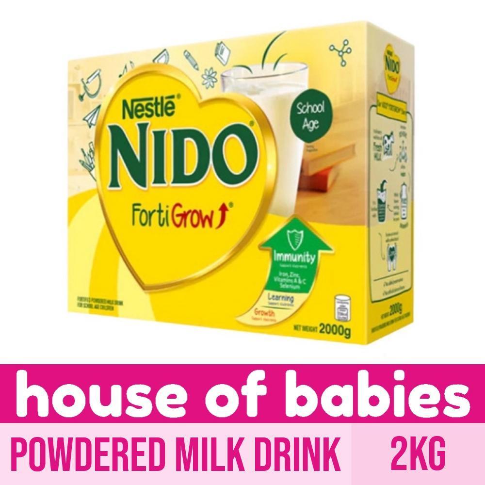 NIDO FORTIGROW 2kg Fortified Powdered Milk Drink | Shopee Philippines
