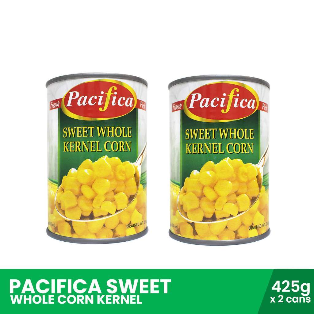PACIFICA Sweet Whole Corn Kernel 425g x 2 cans | Shopee Philippines