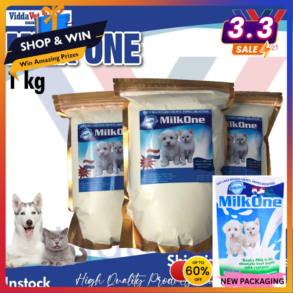 1 kg Milk One Goat's Milk for Pets one goat milk replacer 1 kg Milk one ...