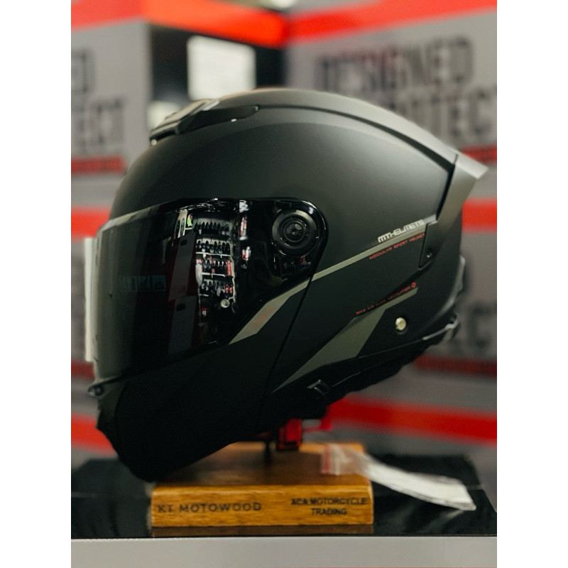 MT ATOM 2 SV Modular Dual Visor Helmet w/ Spare Visor | Shopee Philippines