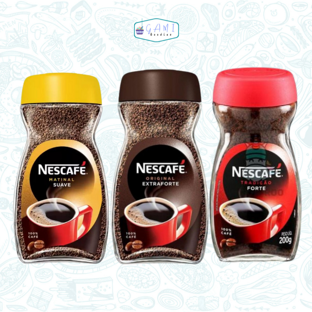 Nescafe Tradicao Forte / Matinal Suave Instant Coffee 200g | Shopee ...