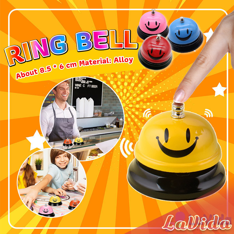 LVD Call Bell Color Alloy Desk Kitchen Hotel Counter Restaurant Ring ...
