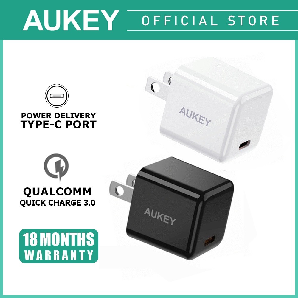 AUKEY PA-F5 Minima 20W PD Charger Fast Charging for Apple, Android, and ...