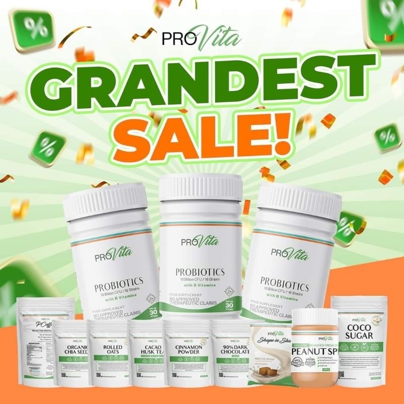 Provita Probiotics by Coach Barbie (Choose different packages below ...