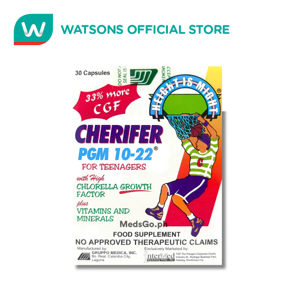 CHERIFER PGM 10-22 For Teenagers with Chlorella Growth Factor Plus ...