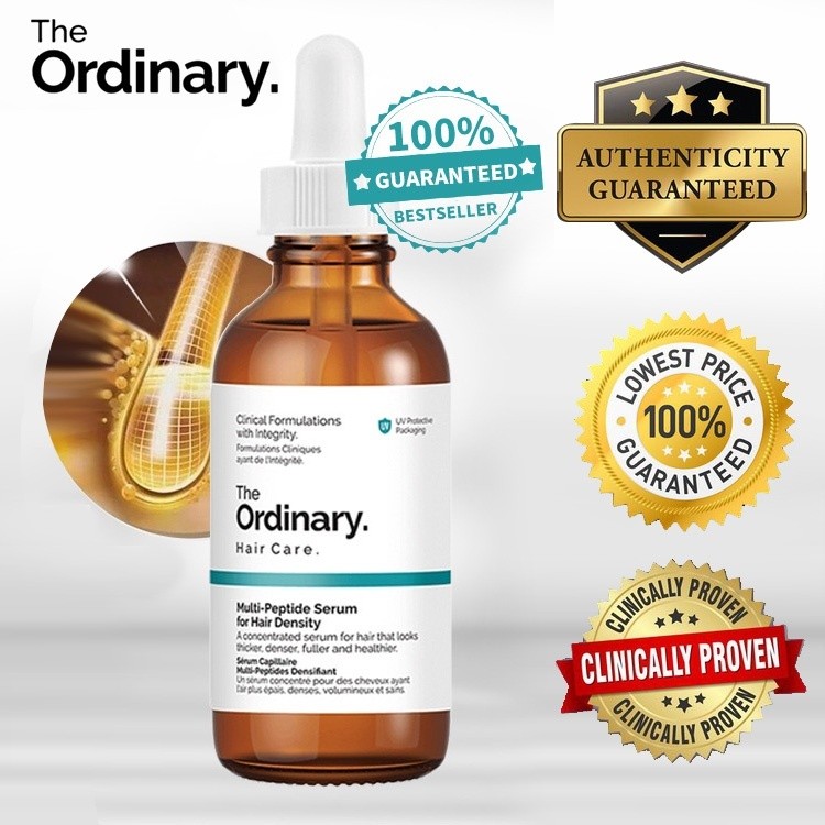 The Ordinary Multi Peptide Serum for Hair Density 60ml Novu Hair grower ...
