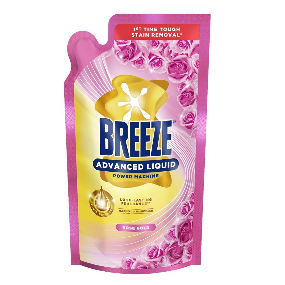 Breeze Advance Liquid Detergent Rose Gold 515G | Shopee Philippines
