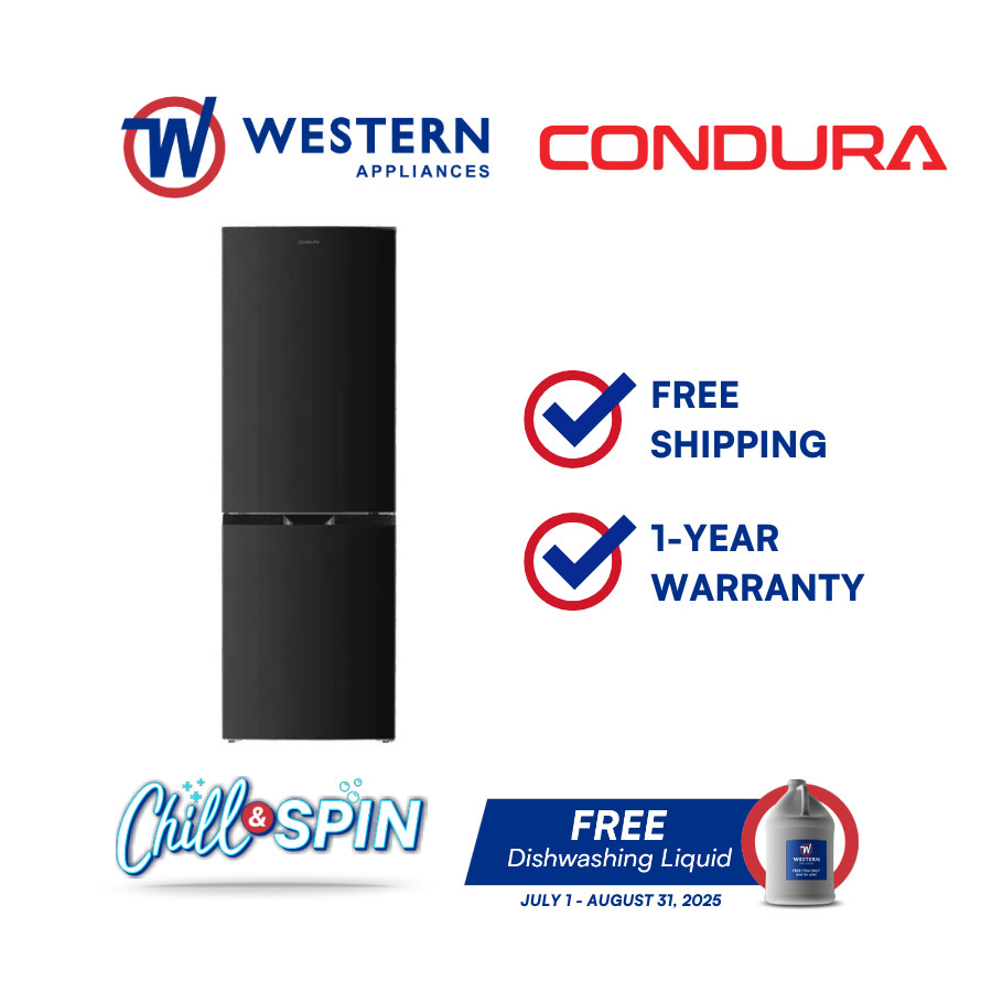 Condura CBF254I 8.0cuft No Frost, Inverter, Two Door Refrigerator ...