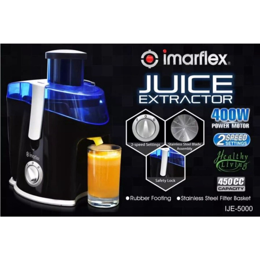 Imarflex IJE5000 Electric Juicer 450 ML Juice Extractor IJE-5000 ...