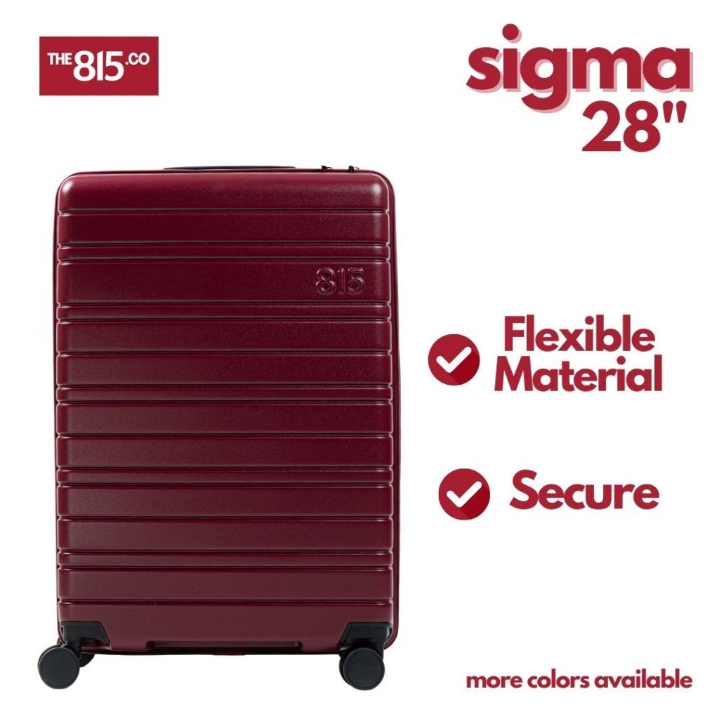 The 815 Co. Sigma 28-Inch LargeHard Case Luggage Malita Check In Size ...